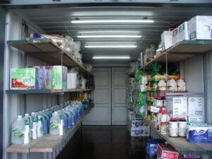 Shelves & Racks for Shipping Container Organization – Eagle Leasing