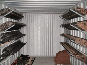 Shelves & Racks for Shipping Container Organization – Eagle Leasing